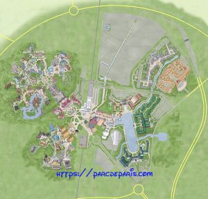 Plan Disneyland - A télécharger et imprimer - Parc de Paris